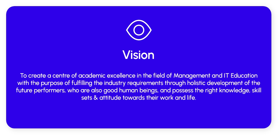 Vision Mission Statement Indira Group Of Institutes Pune